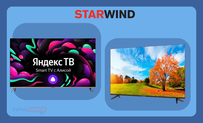 Лучшие телевизоры Starwind 2025 года: топ-модели для любого бюджета